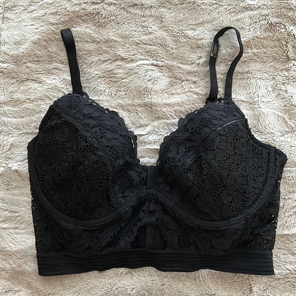 Victoria's Secret | Intimates & Sleepwear | Victoria Secret Black Lace ...
